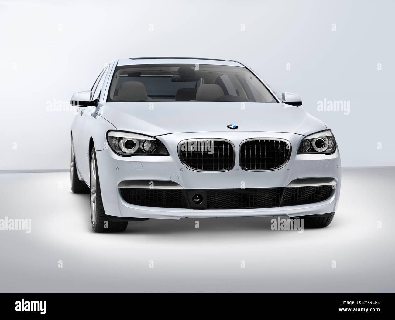 2010 BMW 760Li Individual 7 Series luxury sedan car isolated with ...