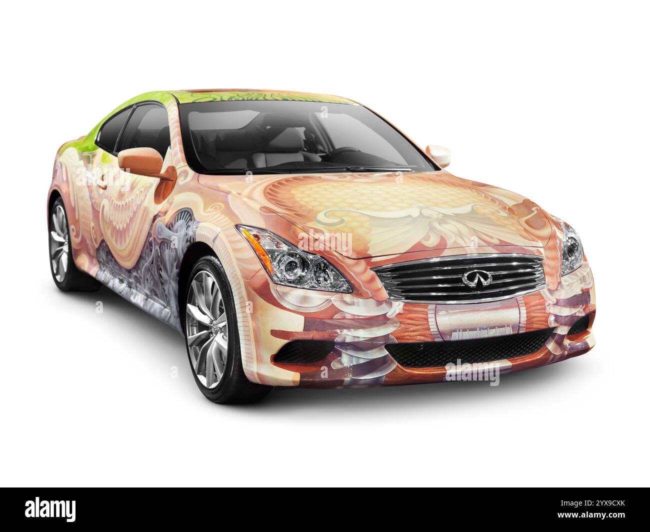 2010 Infiniti G37 Coupe with hand painted body Anniversary Art Project ...
