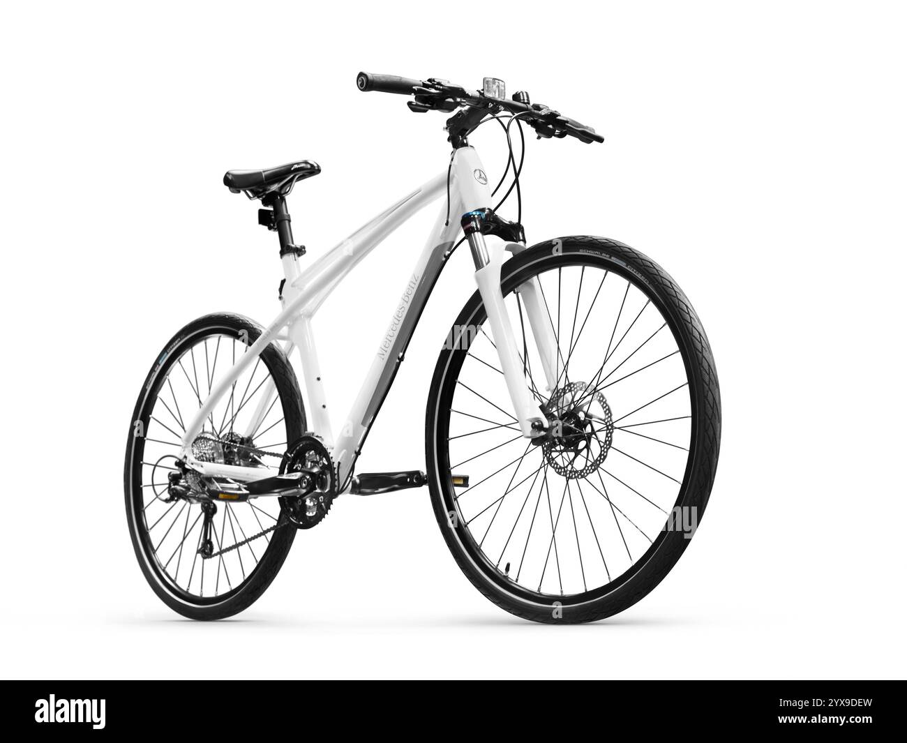 2016 Mercedes-Benz Fitness and Road Bike. Isolated Mercedes Benz ...