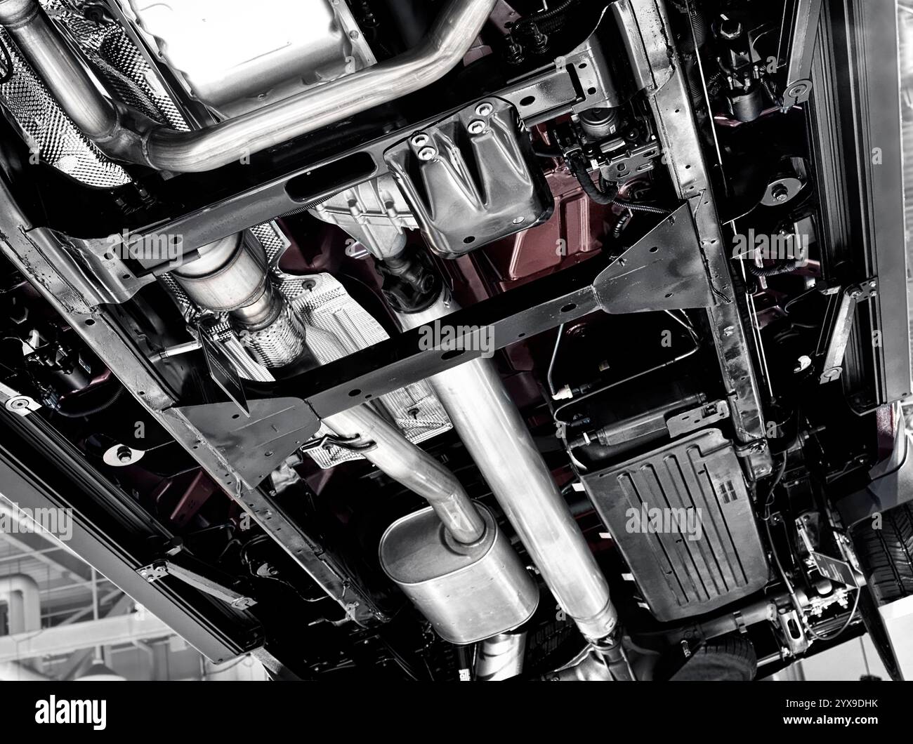 2017 Chevrolet Silverado 1500 Pickup Truck bottom underside showing ...
