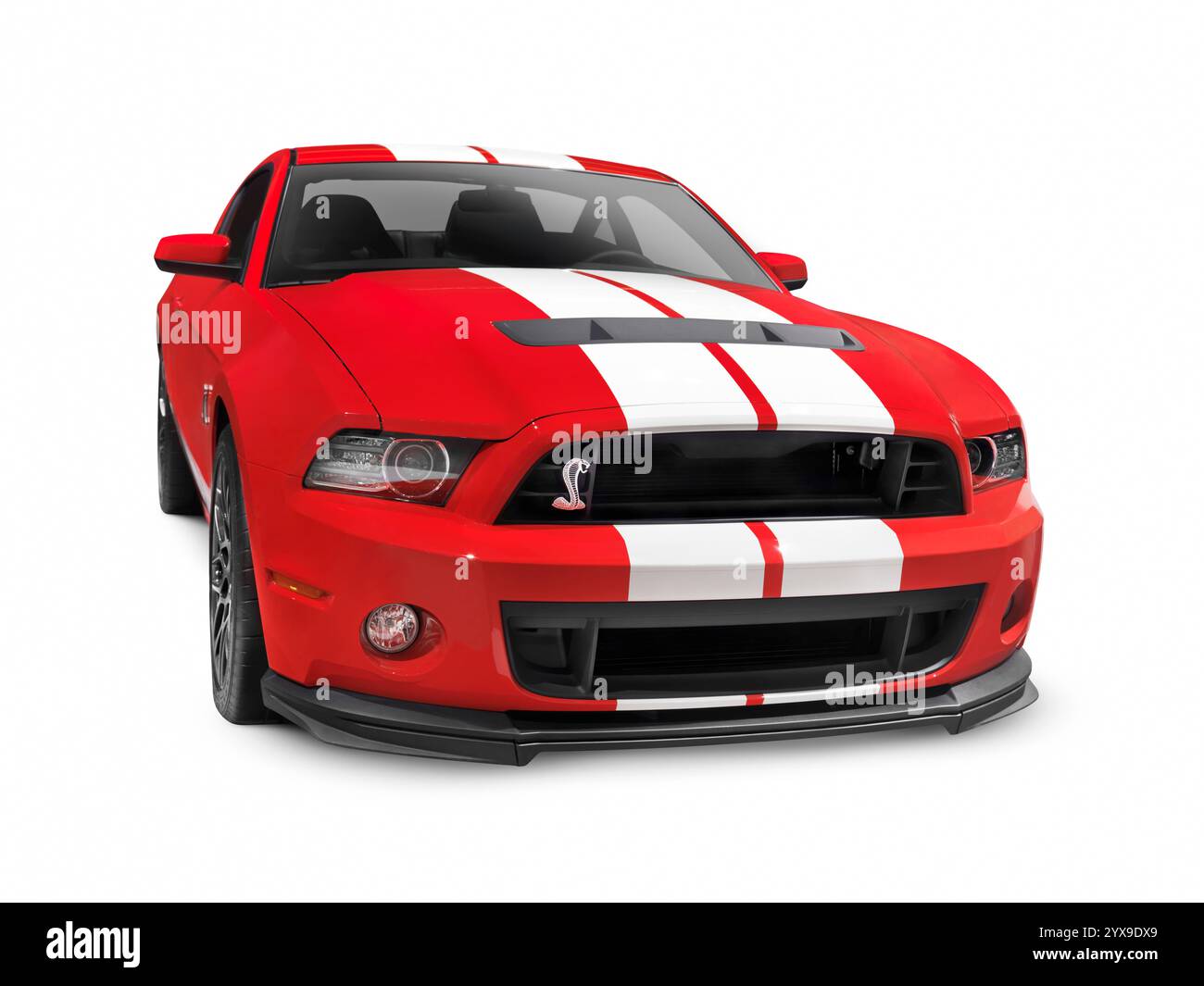 Red Mustang White Background Ford Mustang Through The Years