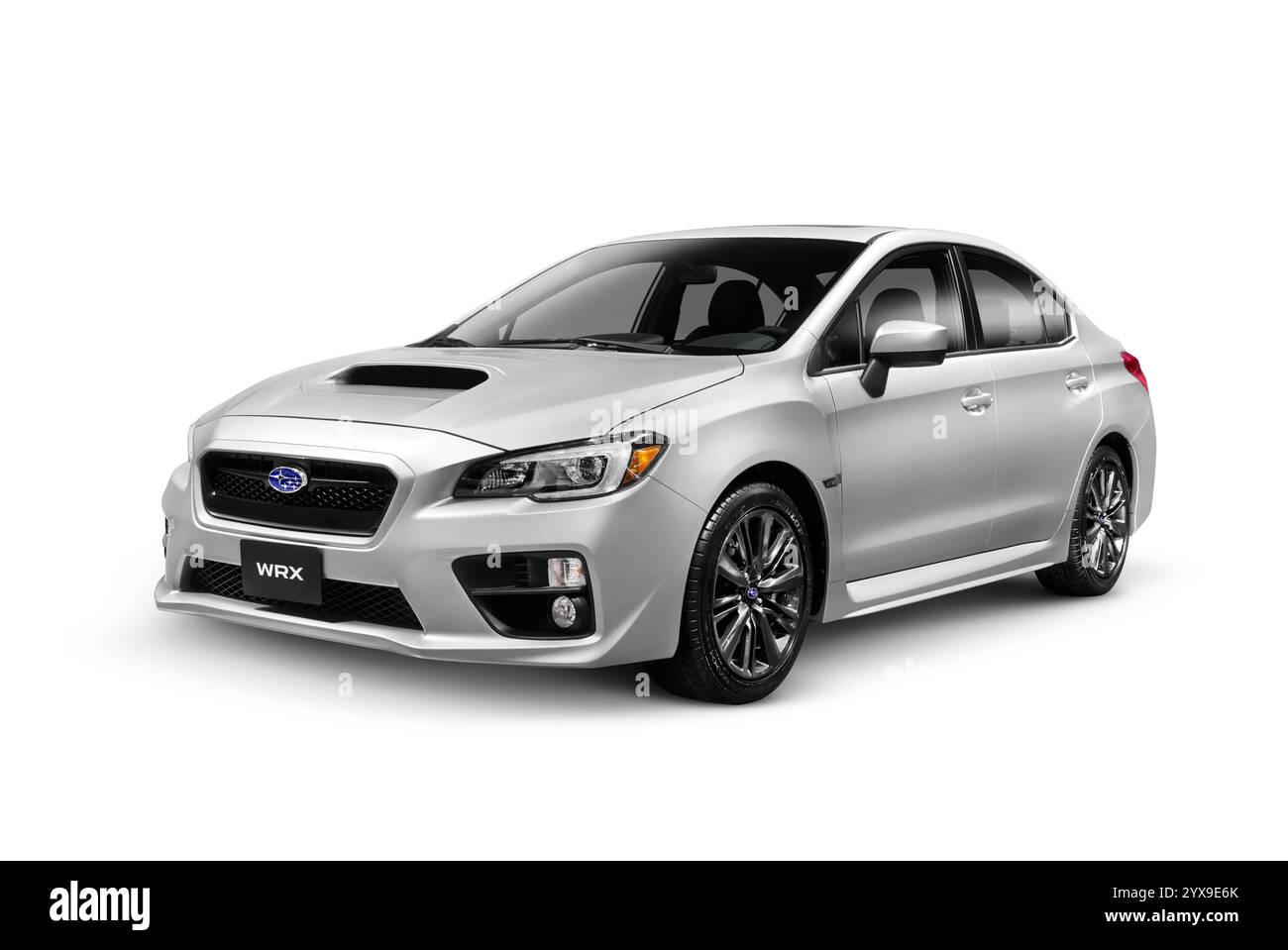 White subaru hi-res stock photography and images - Alamy