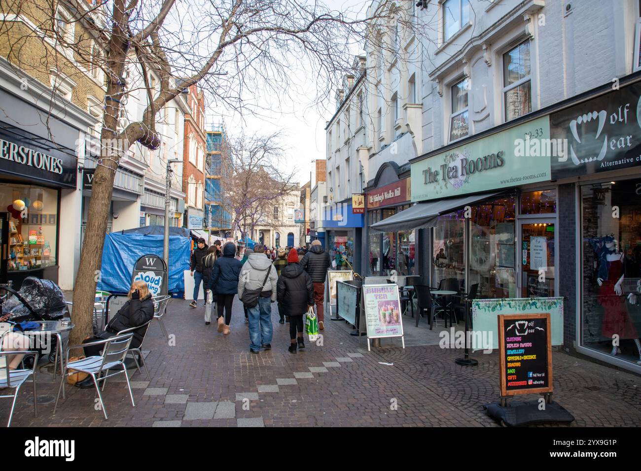 Sandgate Road, Folkestone, Kent, England Stock Photo - Alamy