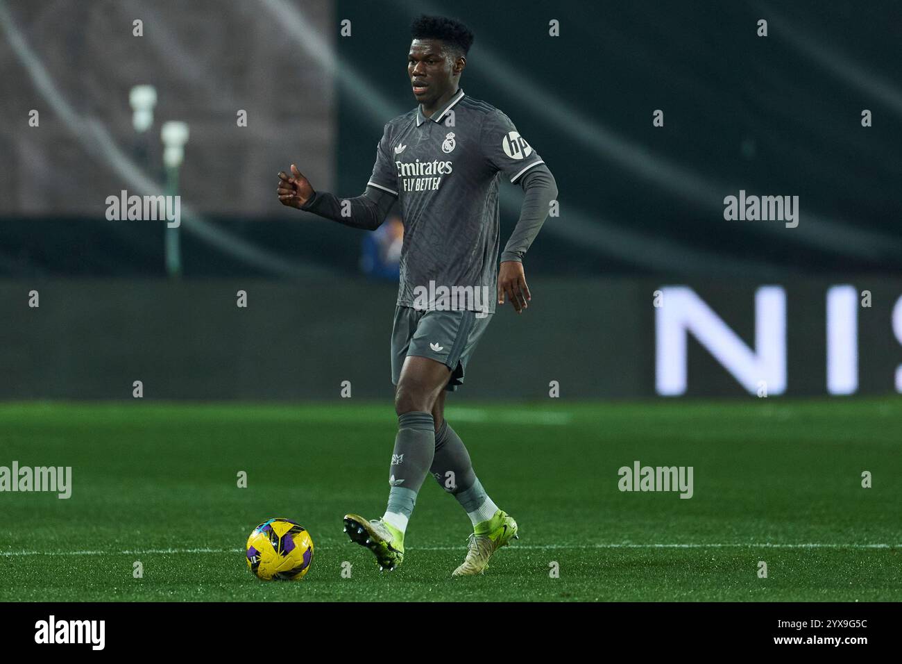 Aurelien Tchouameni of Real Madrid CF during Rayo Vallecano vs Real ...