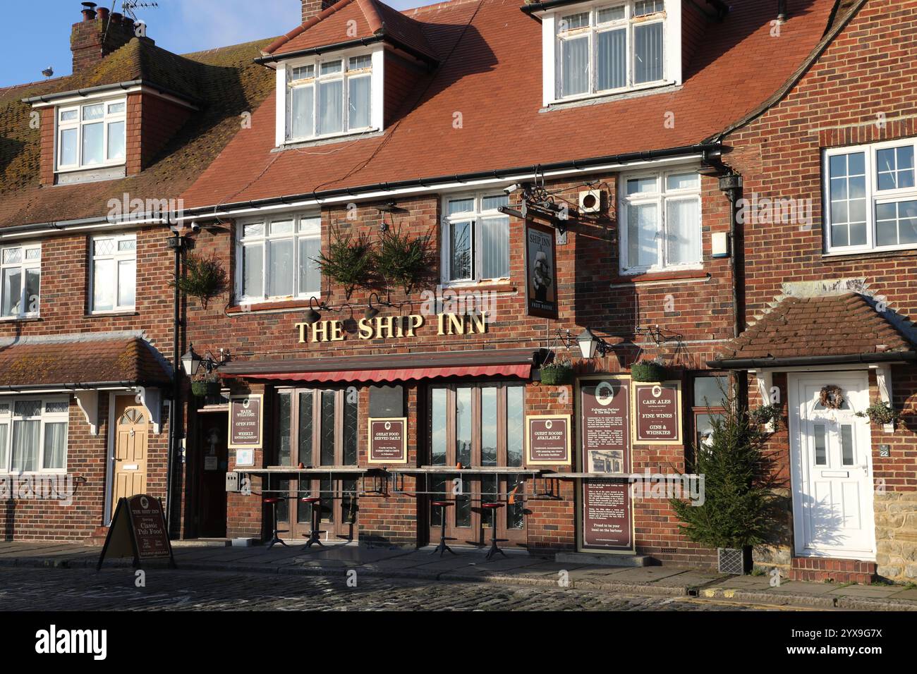 The Ship Inn, Folkestone, Kent, England Stock Photo - Alamy