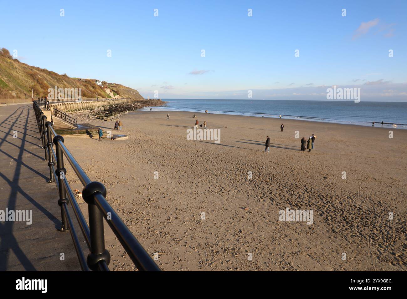 Sunny Sands beach in Folkestone, Kent, England Stock Photo - Alamy