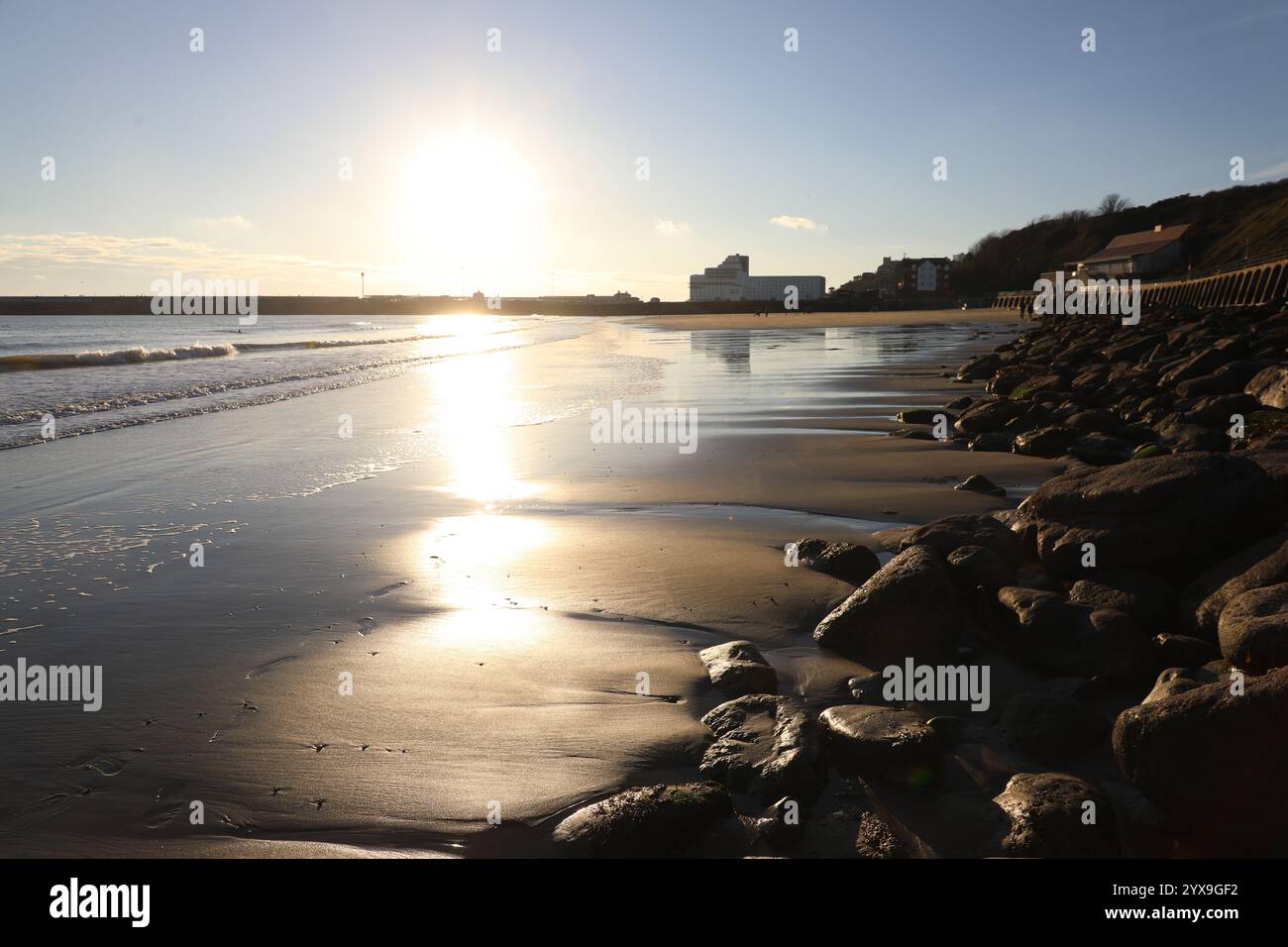 Sunny Sands beach in Folkestone, Kent, England Stock Photo - Alamy