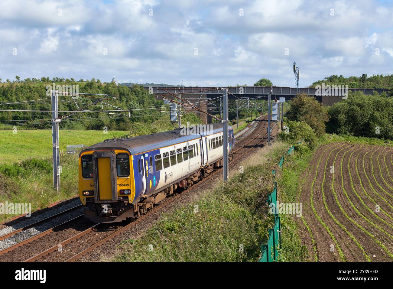 Northern rail class 156 sprinter train 156479 on the west coast main ...