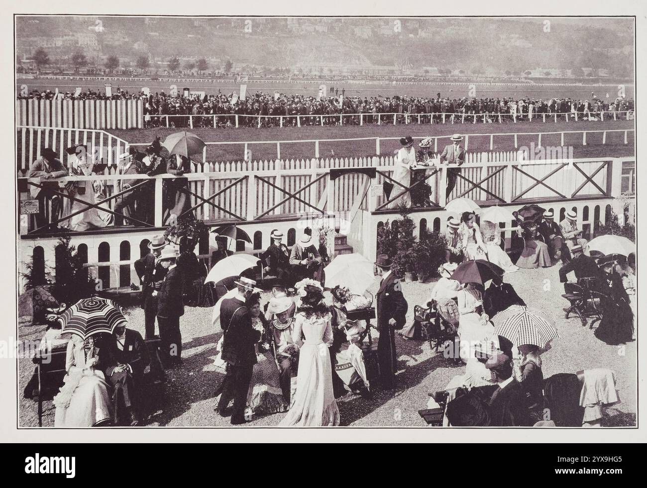 The Club Lawn, Cork Park, Ireland. Archive Irish Horse Racing ...