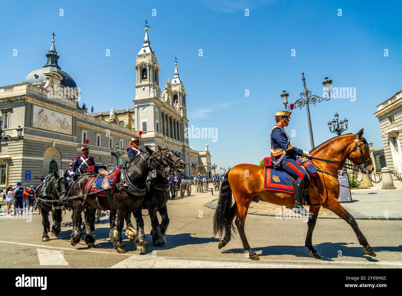 Madrid royal palace armory hi-res stock photography and images - Alamy