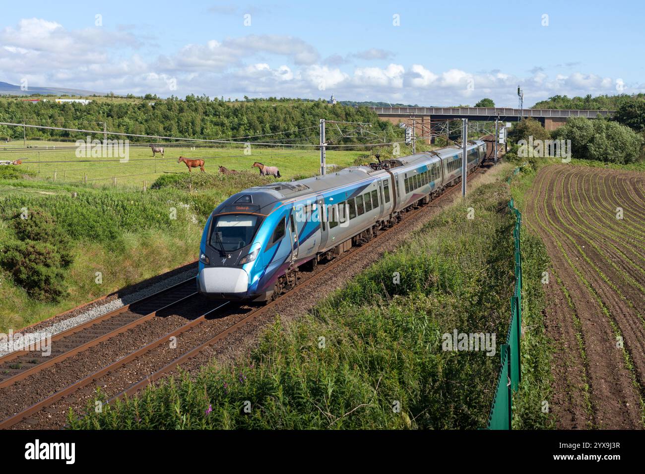 Transpennine Express CAF class 397 electric express train 397008 on the ...