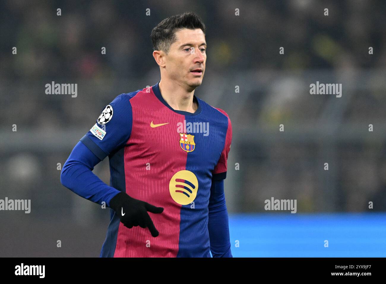 DORTMUND - Robert Lewandowski of FC Barcelona during the UEFA Champions ...