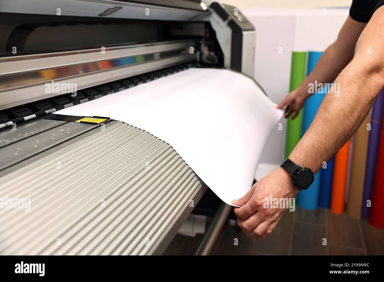 Large printer format inkjet hi-res stock photography and images - Alamy