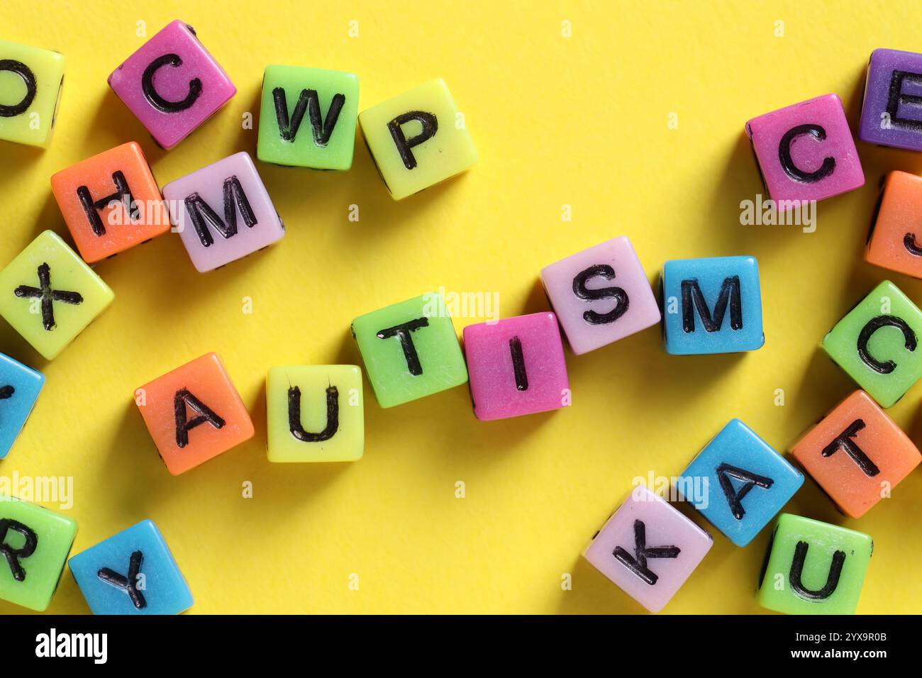 Autism awareness concept flat hi-res stock photography and images - Alamy