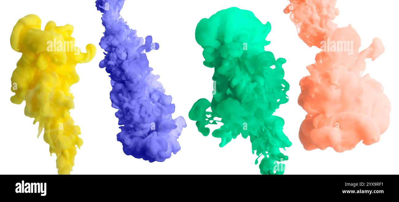 Splashes of vibrant colors hi-res stock photography and images - Alamy