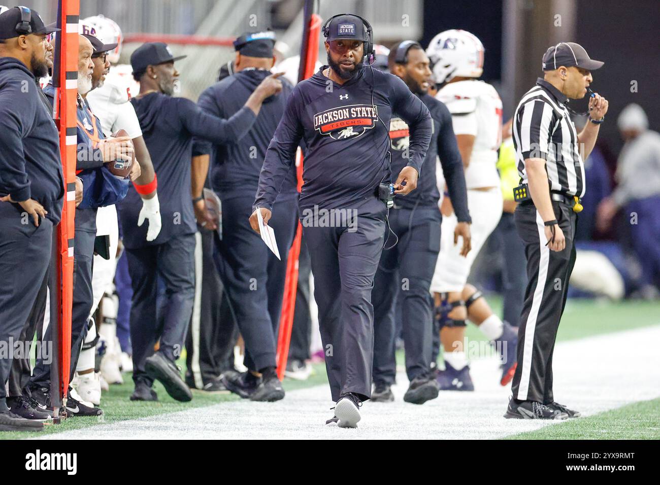 December 14, 2024: Jackson State head coach, T.C. Taylor, on the ...