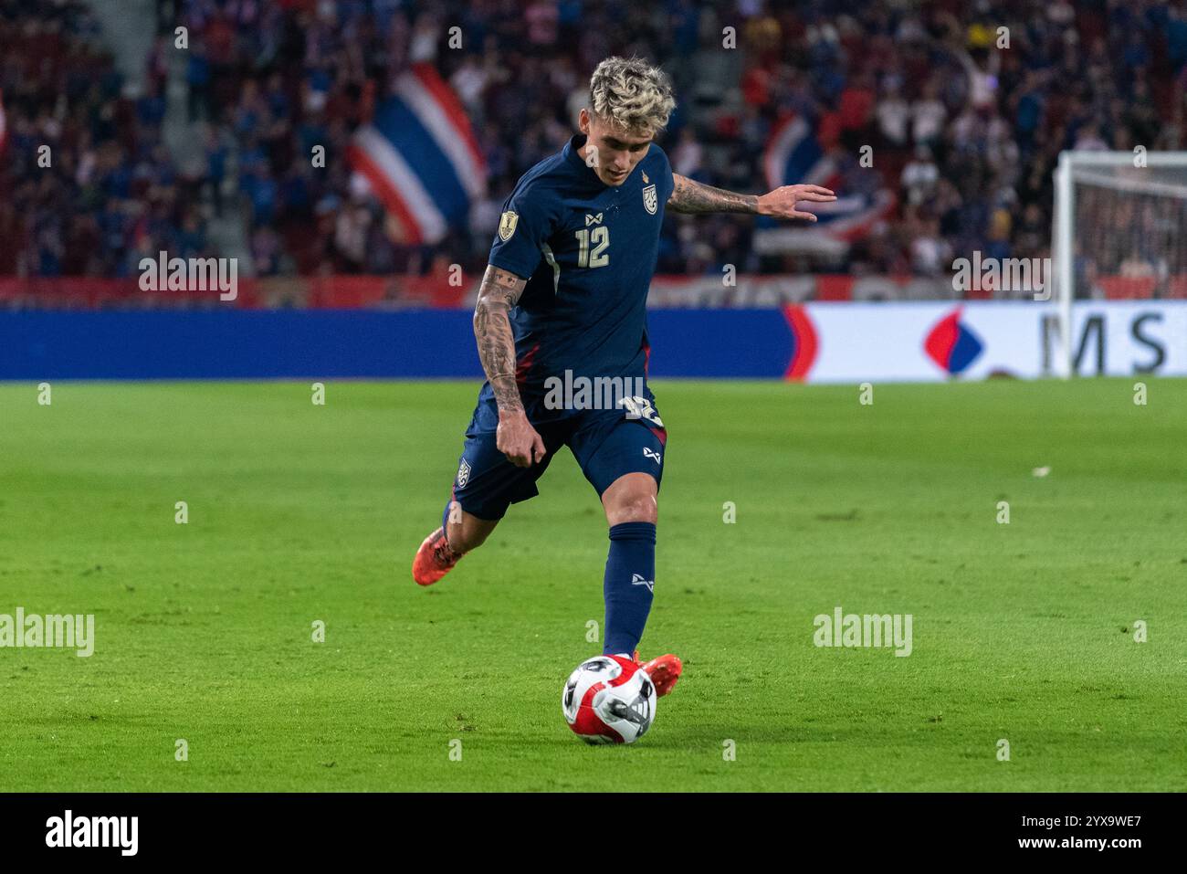 Bangkok, Thailand. 14th Dec, 2024. Nicholas Mickelson of Thailand seen ...