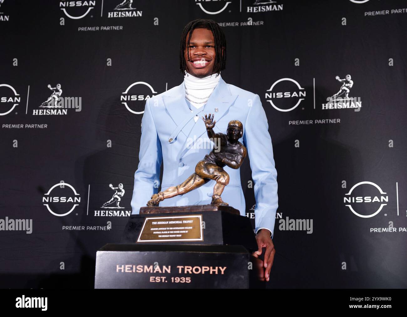 New York, United States. 14th Dec, 2024. Colorado Buffaloes CB/WR ...
