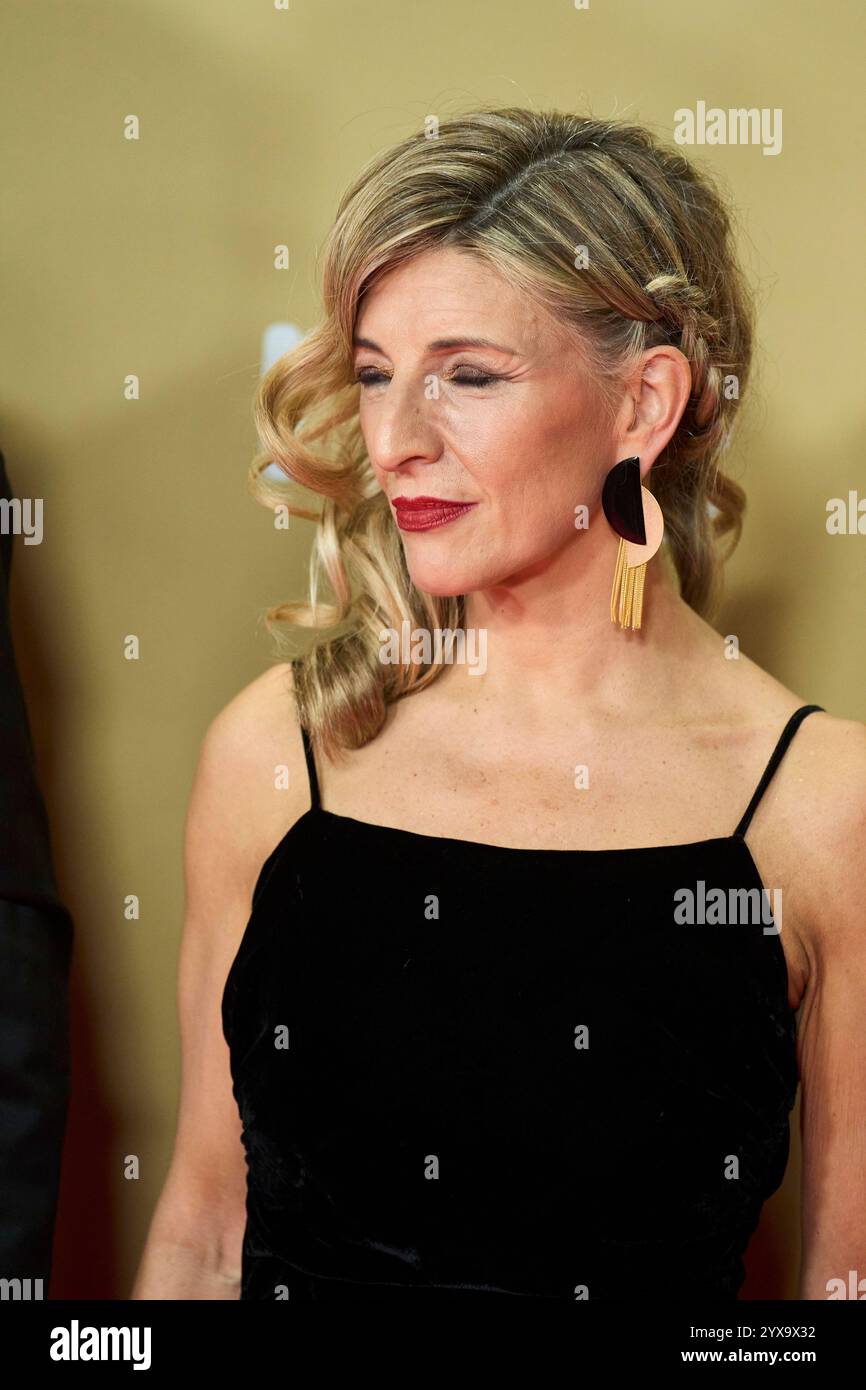 Madrid. Spain. 20241214, Yolanda Diaz, Vice President attends 30th Jose ...