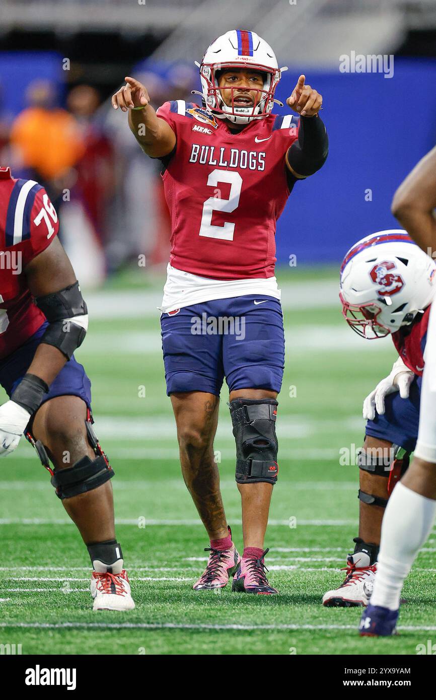 Atlanta, Georgia. 14th Dec, 2024. South Carolina State's Ryan ...