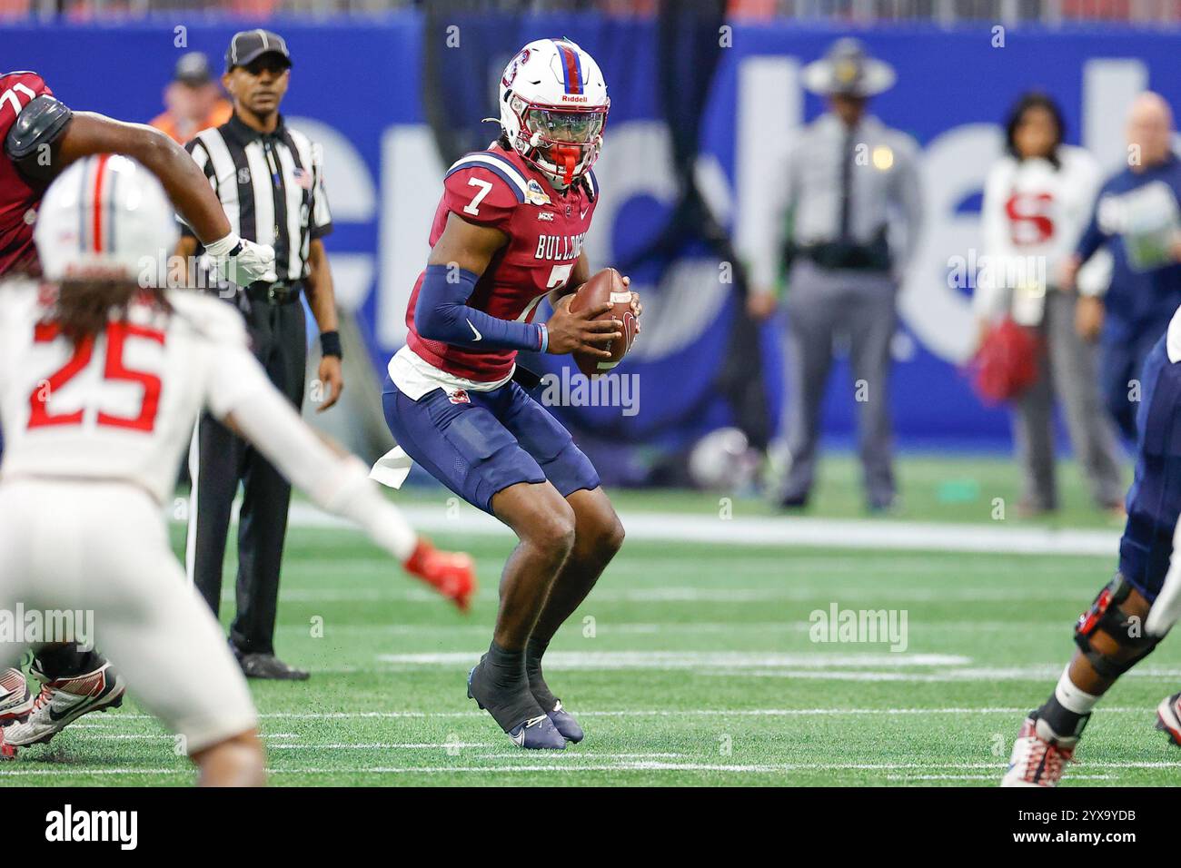 Atlanta, Georgia. 14th Dec, 2024. South Carolina State's Eric Phoenix ...