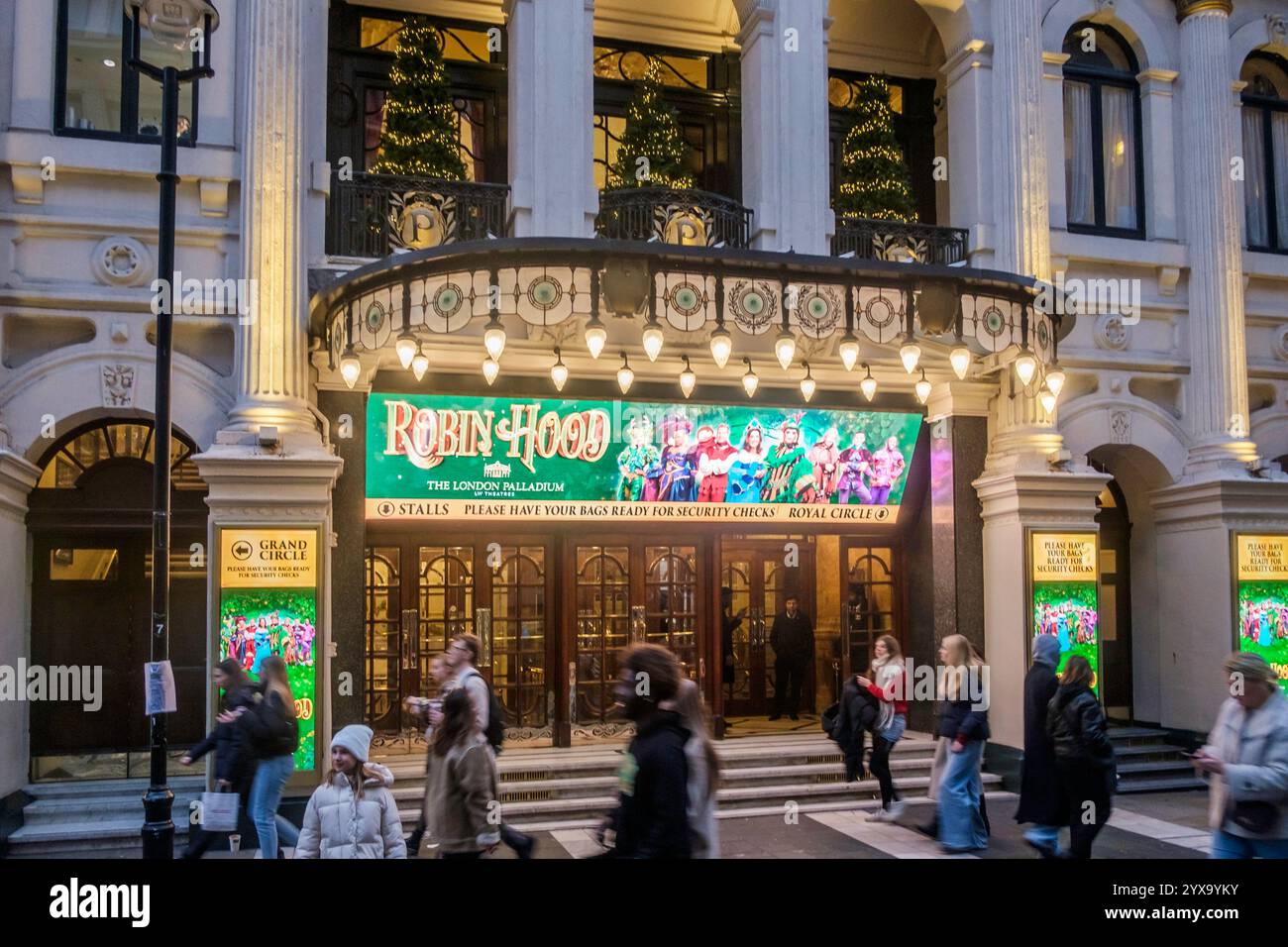 London Palladium Christmas 2024 pantomime production of Robin Hood ...