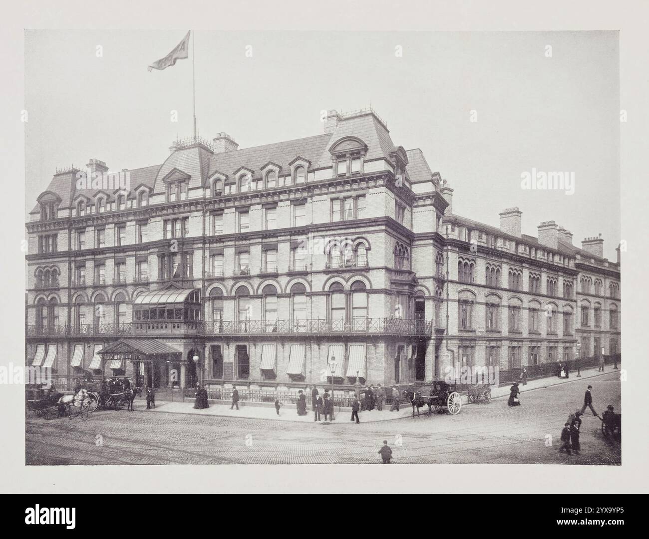 The Adelphi Hotel, Liverpool. Archive Photograph, 1903 Stock Photo - Alamy