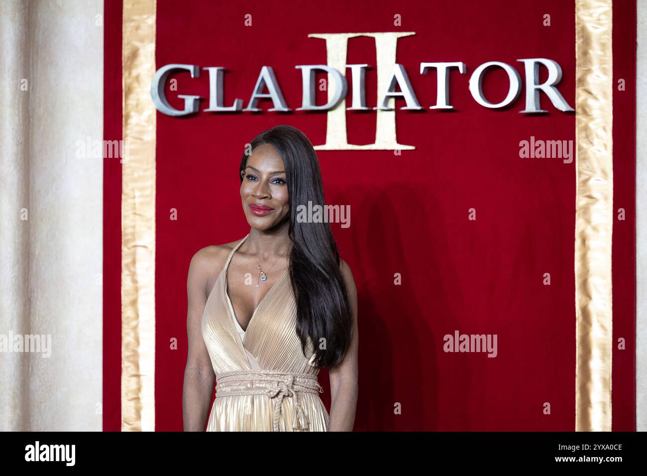Celebs attend the Gladiator II film premiere Featuring: Tracy Robbins ...