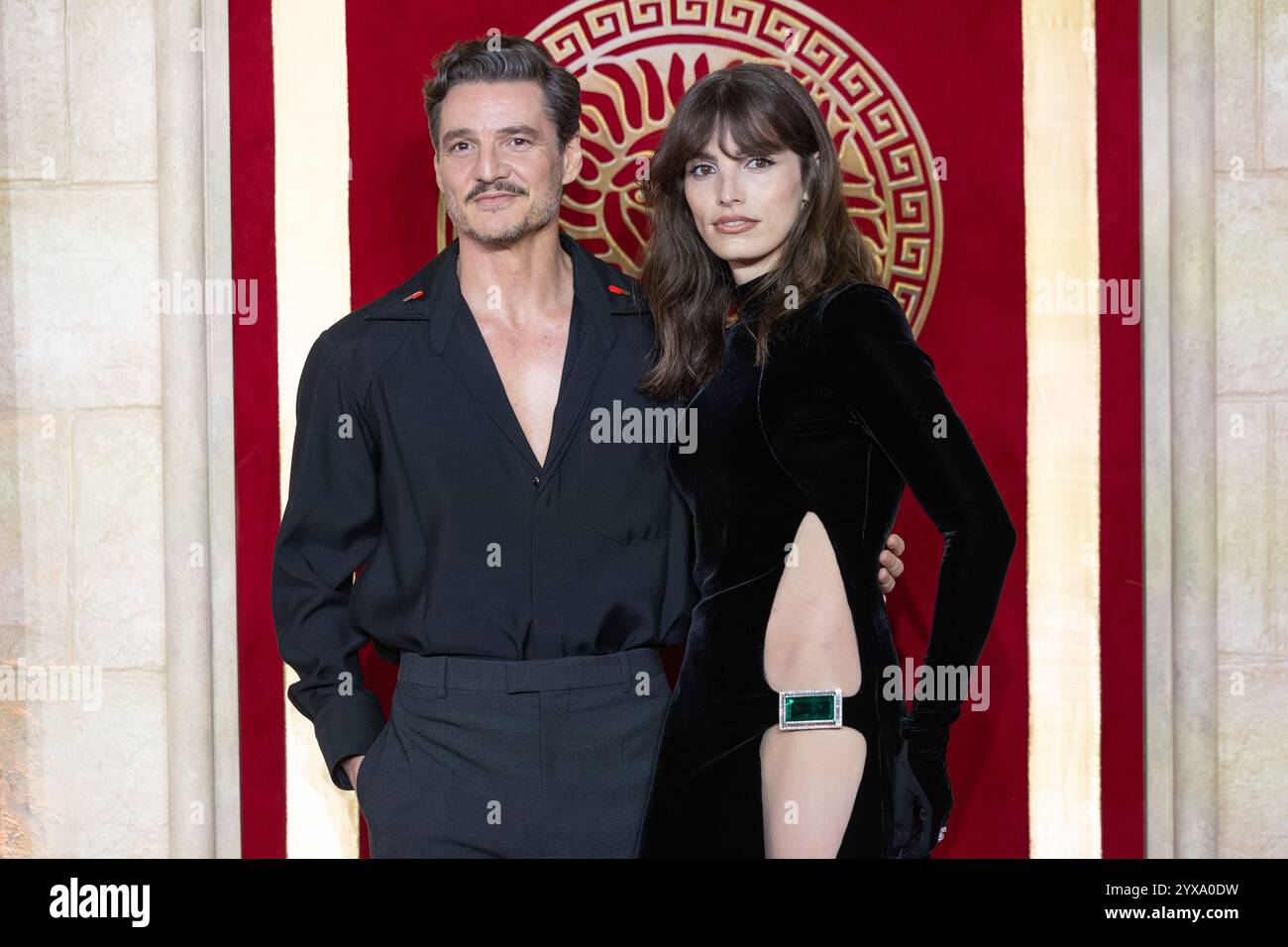 Celebs attend the Gladiator II film premiere Featuring: Pedro Pascal, Lux Pascal Where: London ...