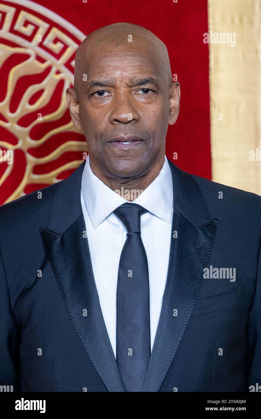 Celebs attend the Gladiator II film premiere Featuring: Denzel ...