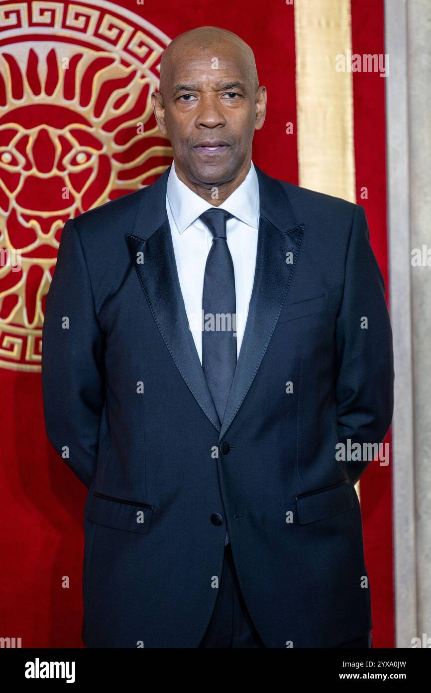 Celebs attend the Gladiator II film premiere Featuring: Denzel ...