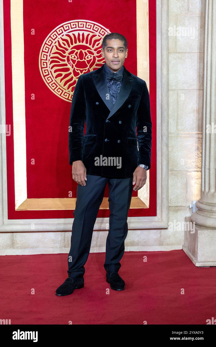 Celebs attend the Gladiator II film premiere Featuring: Alex Karim ...