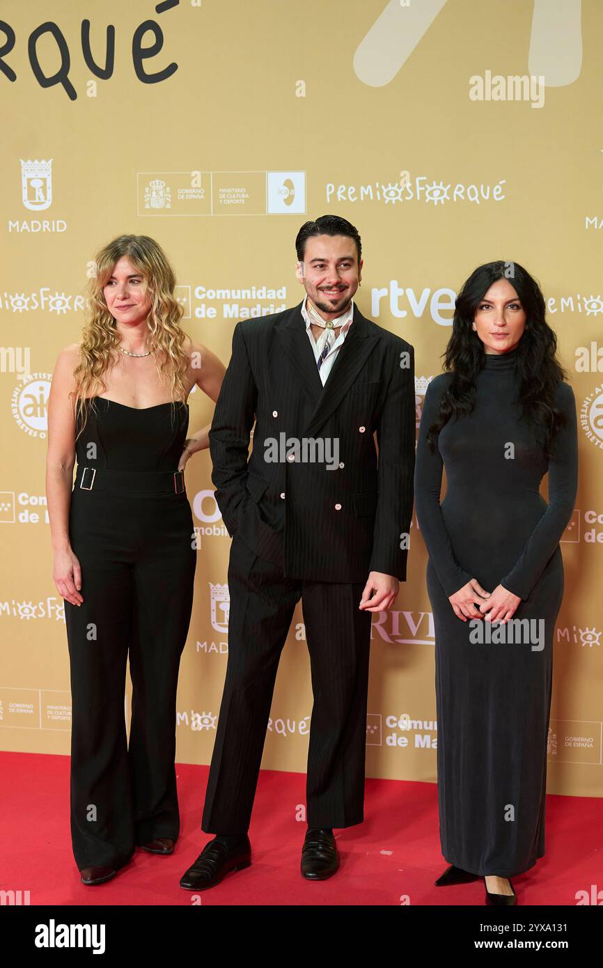 Madrid, Spain. 14th Dec, 2024. Yerai Cortes, Tania attends 30th Jose ...