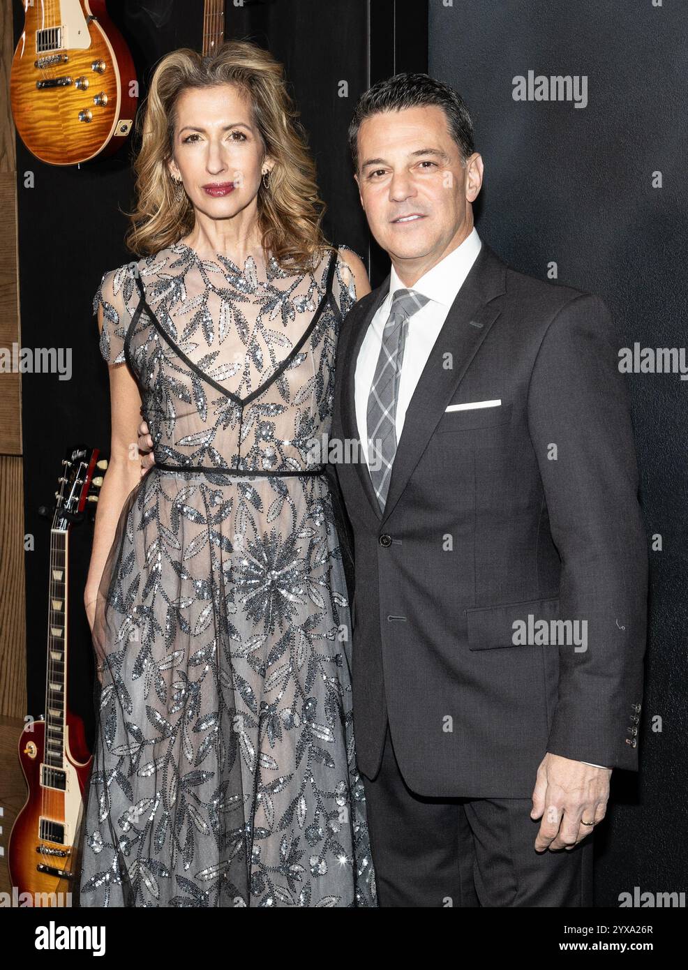 New York, United States. 13th Dec, 2024. Alysia Reiner and David Alan ...