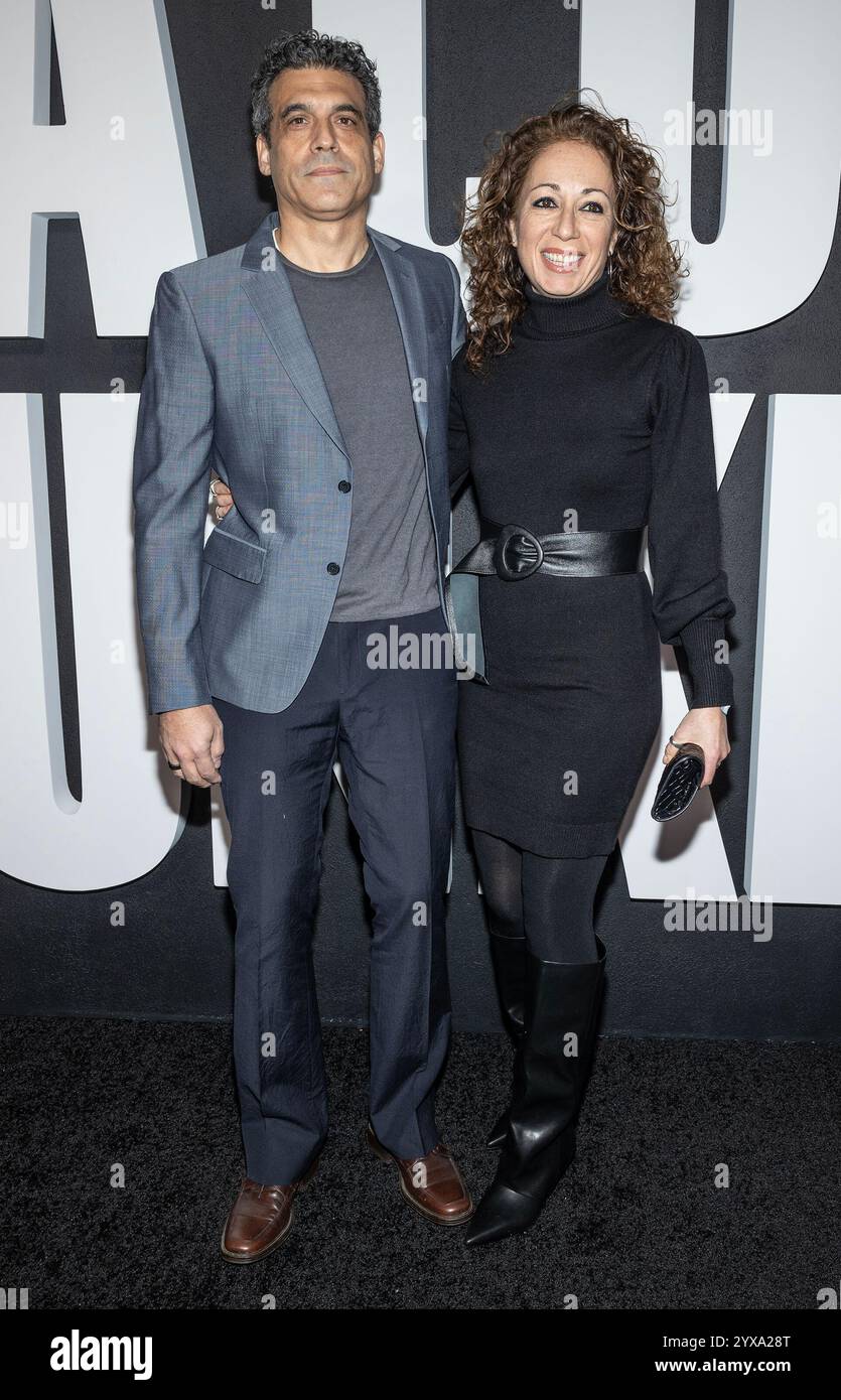 New York, United States. 13th Dec, 2024. Michael Bederman (L) attends ...