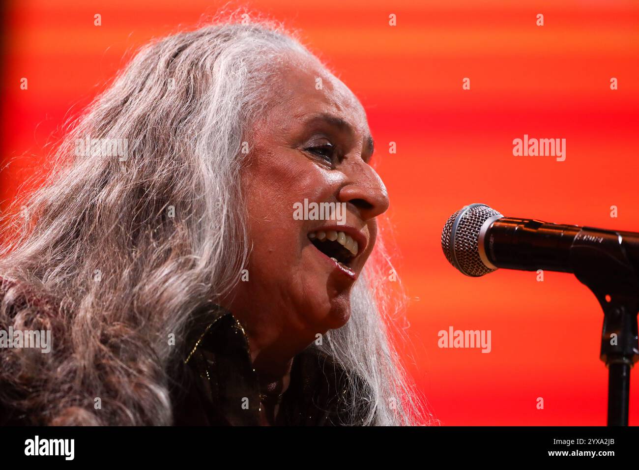 Sao Paulo, Brazil. 14 December, 2024. Brazilian singers and siblings ...