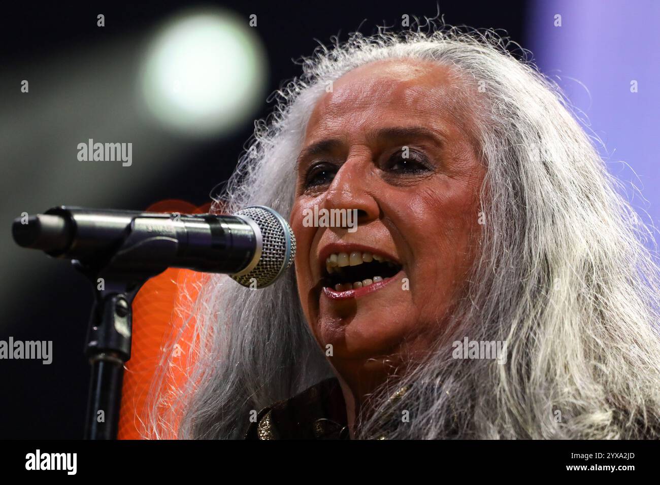 Sao Paulo, Brazil. 14 December, 2024. Brazilian singers and siblings ...