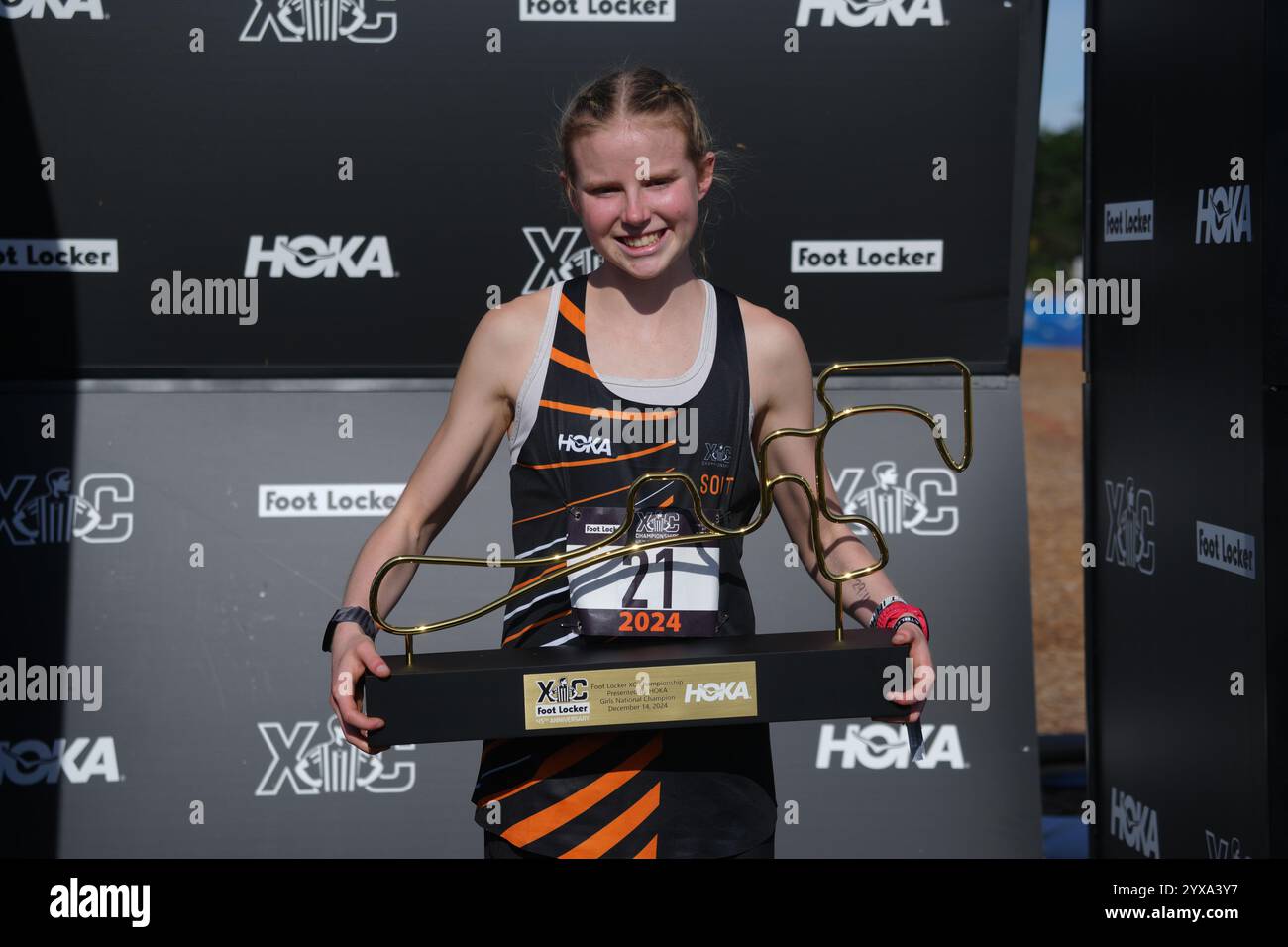 San Diego, United States. 14th Dec, 2024. Elizabeth Leachman poses with ...