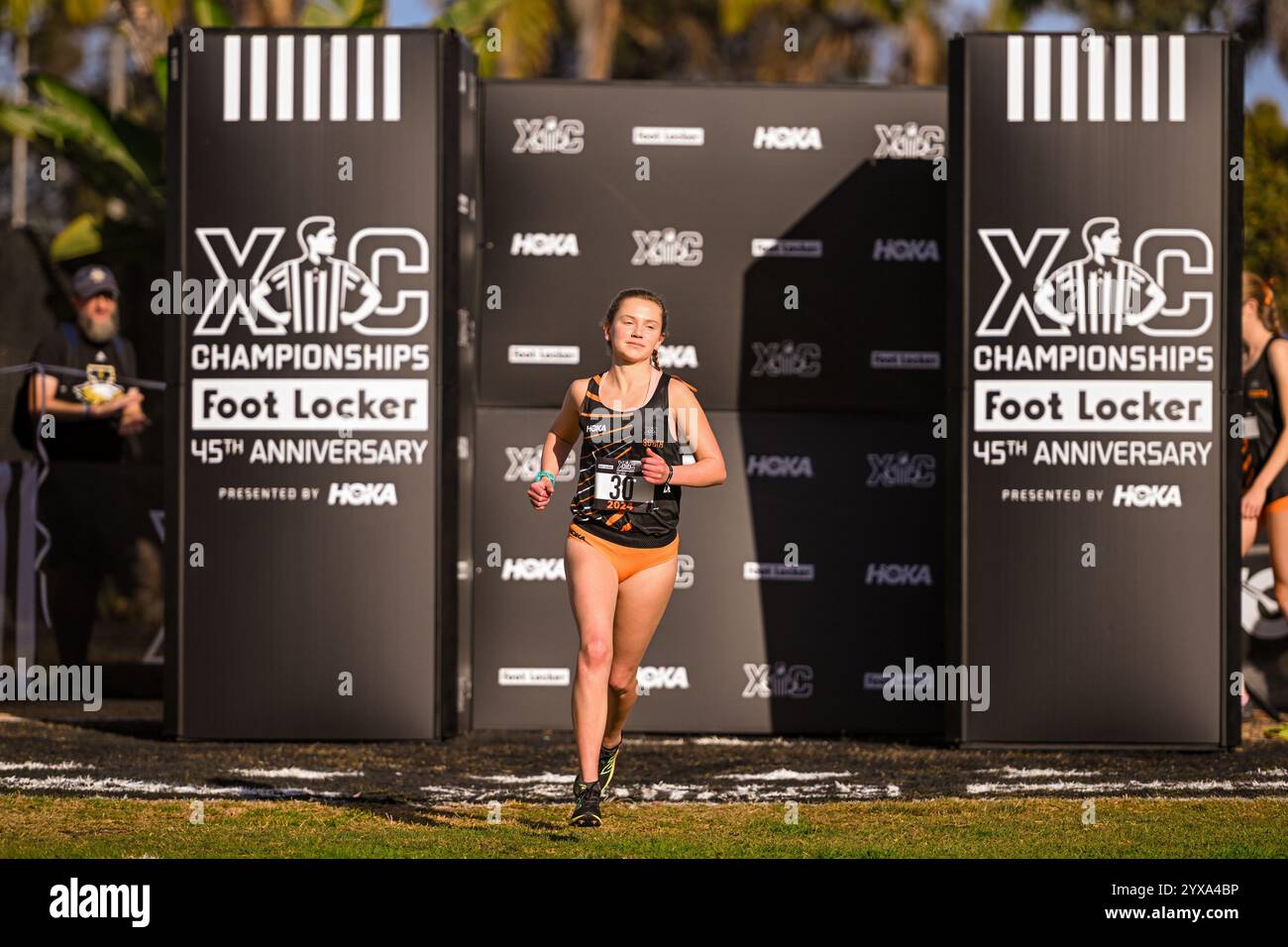 Abby Faith Cheeseman places 19th in the girls race in 18:25.5 during ...