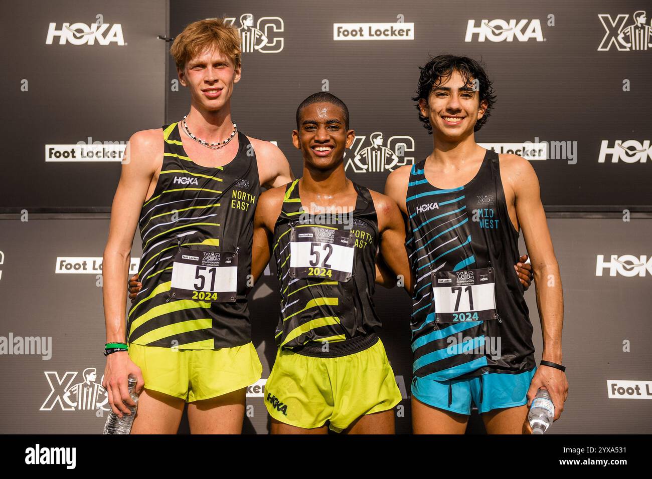 Jack Graffeo (left), Tamrat Gavenas (middle), and Juan Gonzalez (right ...