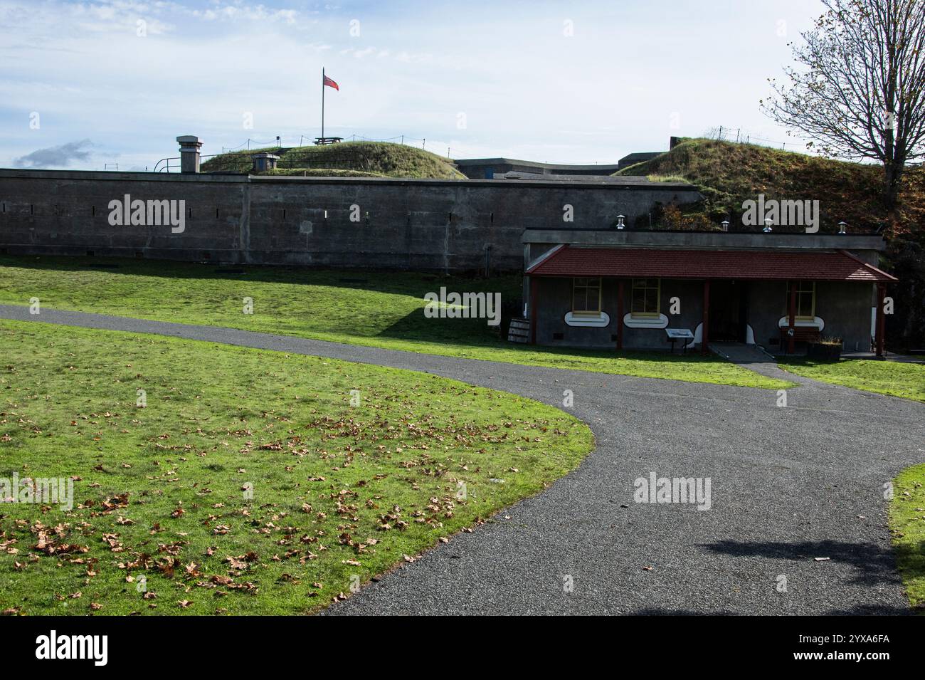 Lower battery at Fort Rodd Hill & Fisgard Lighthouse National Historic ...
