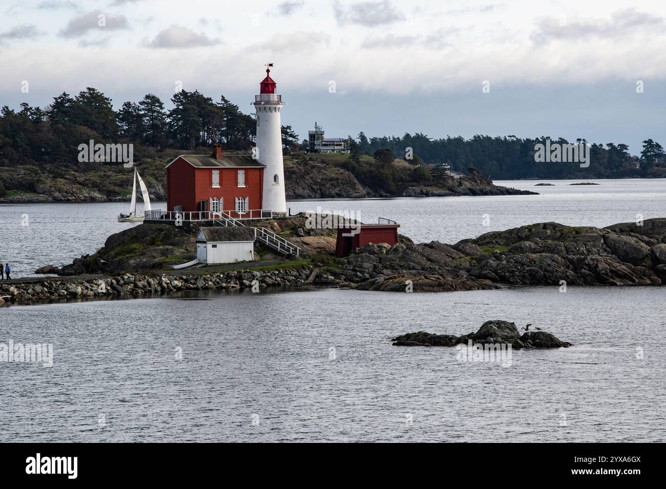 Fisgard Lighthouse at Fort Rodd Hill & Fisgard Lighthouse National ...