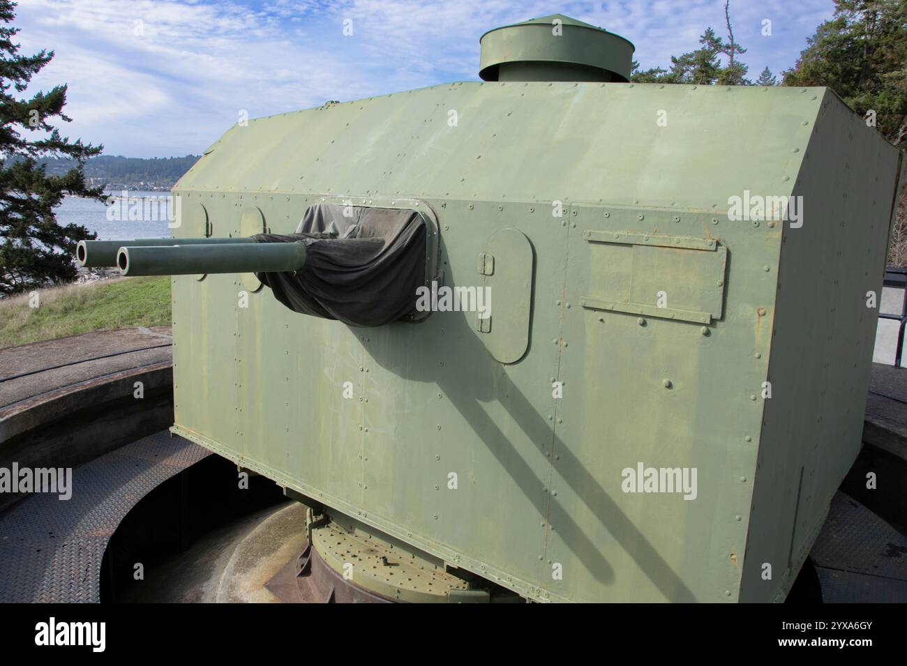 Quick firing gun at Fort Rodd Hill & Fisgard Lighthouse National ...
