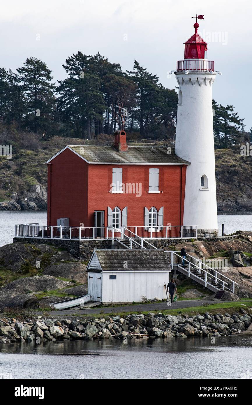Fisgard Lighthouse at Fort Rodd Hill & Fisgard Lighthouse National ...