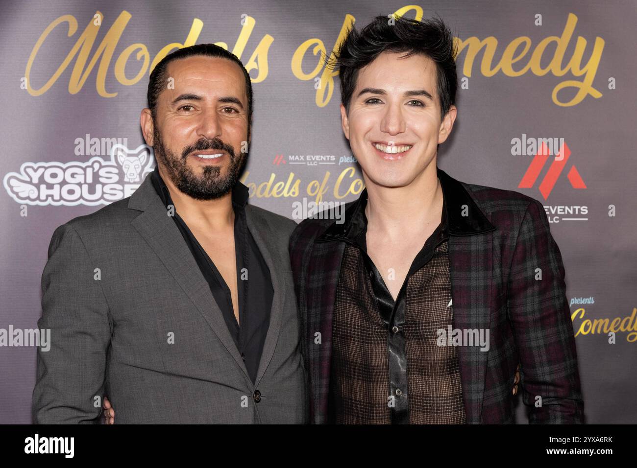 Actor Jamal Antar and Recording artist Ricky Rebel attend the Max ...