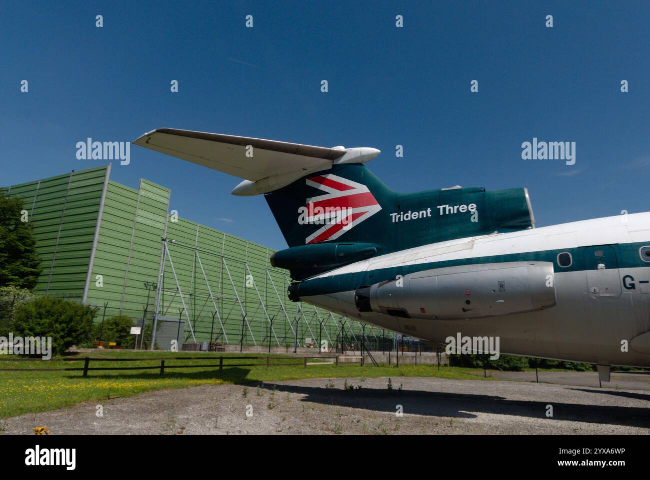 British airways trident hi-res stock photography and images - Alamy