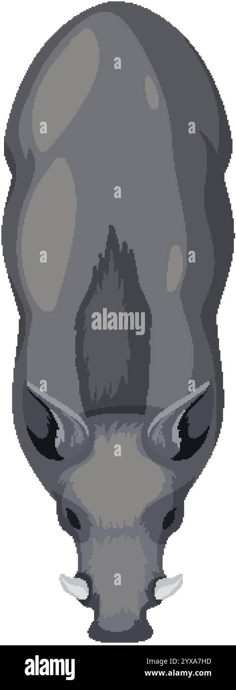 Wild boar animal sus Stock Vector Images - Alamy