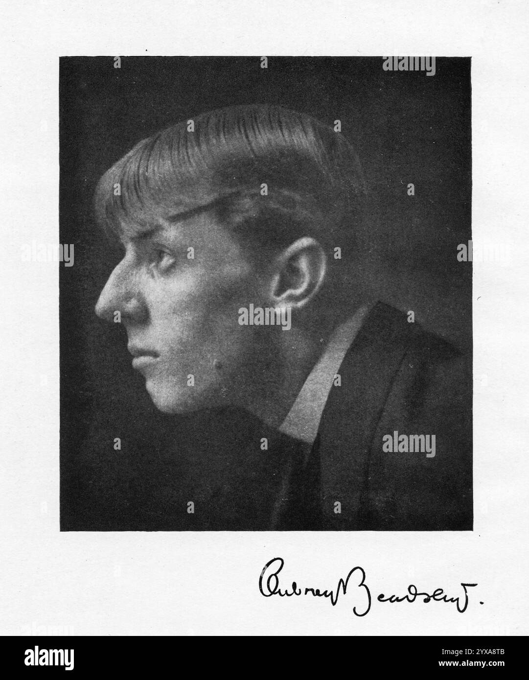 Portrait of Aubrey Beardsley Stock Photo - Alamy