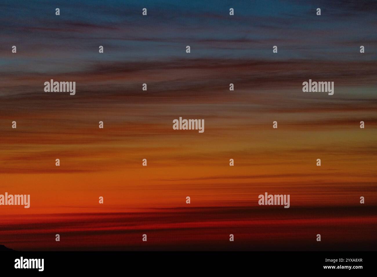 Sunset colors in the sky in Cabo San Lucas Baja Mexico Stock Photo - Alamy