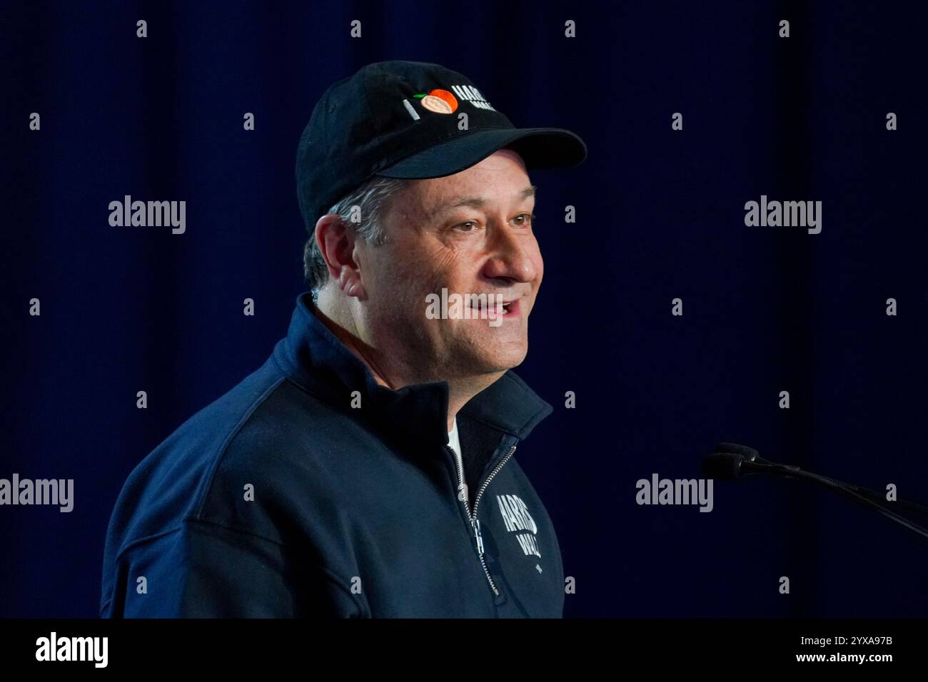 Second Gentleman Douglas Emhoff speaks at the Renaissance Atlanta ...